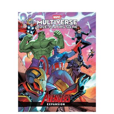 【现货】【Marvel】漫威多元宇宙角色扮演游戏复仇者联盟扩展版Marvel Multiverse Role-Playing Game英文漫画图书Paco Medina精装