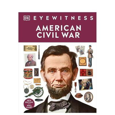 【预售】【DKEyewitness】美国内战【DK Eyewitness】American Civil War英文青少年读物9-12岁进口原版书DK DK Children