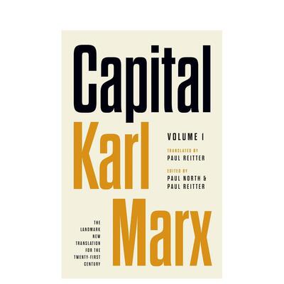 【预售】马克思 资本论 卷1（平装） Capital: Critique of Political Economy， Volume 1 原版英文社会科学