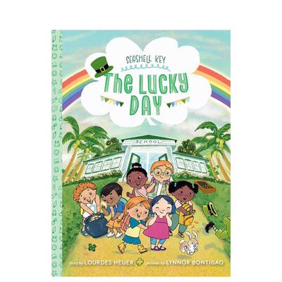 【预售】海螺钥匙 #3 幸运日 The Lucky Day Seashell Key #3原版英文儿童桥梁书9781419767531