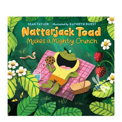 【预售】纳特杰克蟾蜍大嚼一口 Natterjack Toad Makes a Mighty Crunch原版英文儿童绘本9781536238938