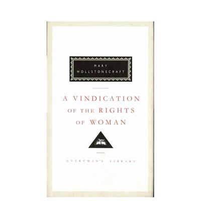 【现货】【企鹅女性主义短经典】为女性权益辩护【Vintage Feminism Short Edition】A Vindication of the Rights of Woman英文文
