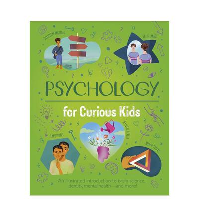 【现货】好奇孩子的心理学启蒙【Curious Kids】Psychology for Curious Kids英文儿童绘本知识百科Anna Claybourne精装Arcturus