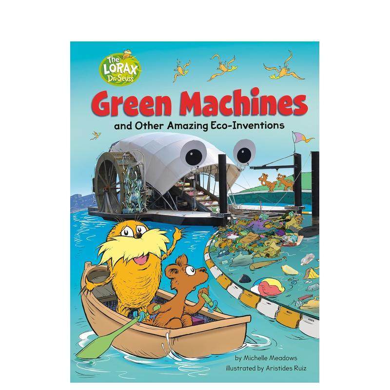 【预售】绿色机器和其他令人惊叹的Green Machines & Other Amazing英文儿童绘本动物生态环保6-9岁精装进口原版书MEADOWS MICH