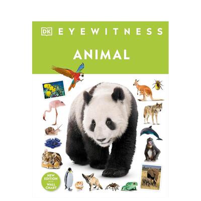 【预售】【DK Eyewitness】动物【DK Eyewitness】Animal英文青少年读物DKDK Children9-12岁进口原版书9780241383926