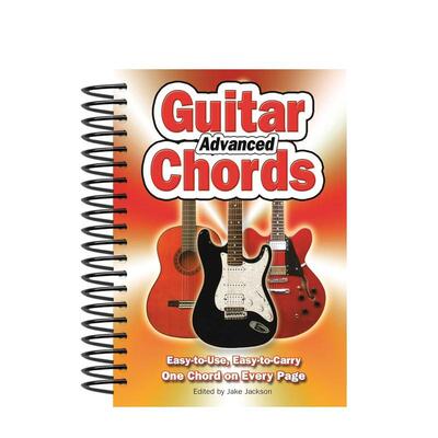 【现货】吉他和弦进阶Advanced Guitar Chords英文音乐Jake JacksonFlame Tree进口原版书9781847869494