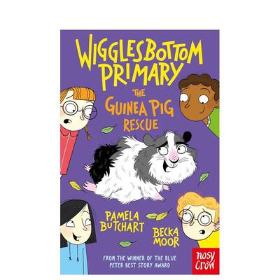 【预售】【神秘校园日志】#12豚鼠大营救 Wigglesbottom Primary原版英文儿童桥梁书 校园幽默桥梁书蓝彼得奖得主PamelaButchart9