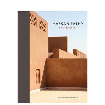 【现货】哈桑法帝 地球与乌托邦Hassan Fathy英文建筑设计师工作室Viola Bertini精装Laurence King进口原版书9781786272614