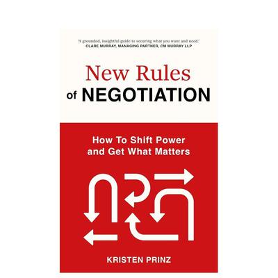【预售】谈判新法则 New Rules of Negotiation 英文进口原版商业行销图书Kristen Prinz