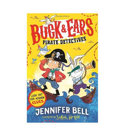 【预售】巴克与耳朵海盗侦探 Buck & Ears Pirate Detectives 原版英文儿童桥梁书 搞笑插图侦探系列桥梁书9781529519518