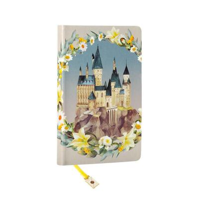 【预售】哈利波特霍格沃兹魔法世界缎带手账本Harry Potter Hogwarts Magical World Journal with Ribbon Charm英文文创笔记本N
