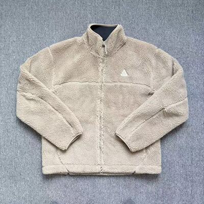 耐克Nike ACG 户外机能仿羊羔绒保暖夹克外套卡其色 FV8654-247