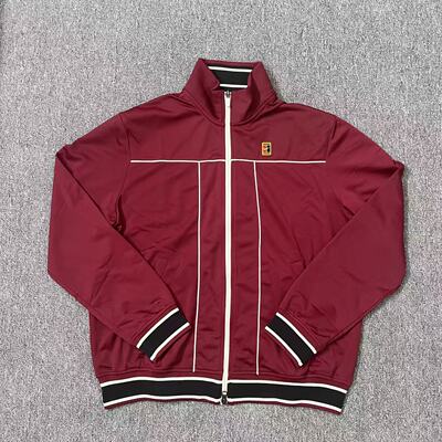 Nike耐克 男子运动休闲网球训练透气宽松立领夹克外套HV8213-677