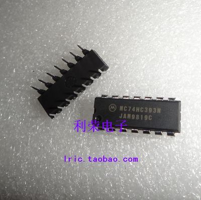 MC74HC393N   SN74HC393AN   74HC393AP   DIP14 全新原装现货