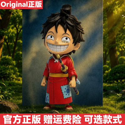TOPTOY航海王搞怪系列盲盒和之国篇手办潮玩周边海贼王摆件礼物男