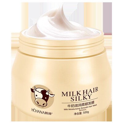 milk hair silky Hair Mask Conditioner Moisturizing keratin