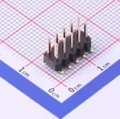 X6521WVS-2x05H-C60D74 排针 2.54mm 2x5P 立贴 方针 存储器