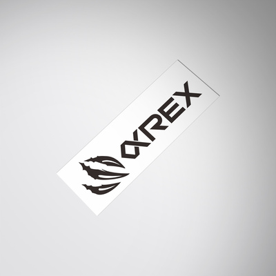 alpharex decal sticker AREX汽车大灯灯光照明升级改装车贴纸