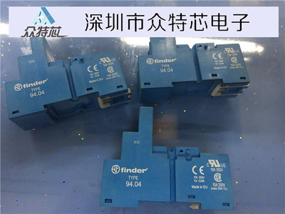 94.04 全新原装finder芬德 55.32 55.34系列导轨底座TYPE 94.04