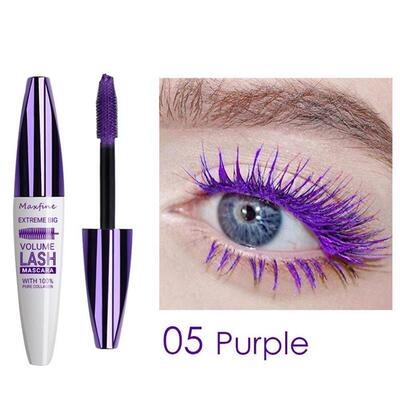 5D Silk Fiber Mascara Lash Color Mascara Waterproof Rimel 3D