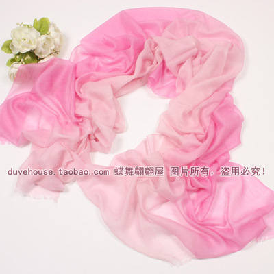 戒指绒渐变围巾披肩清仓价