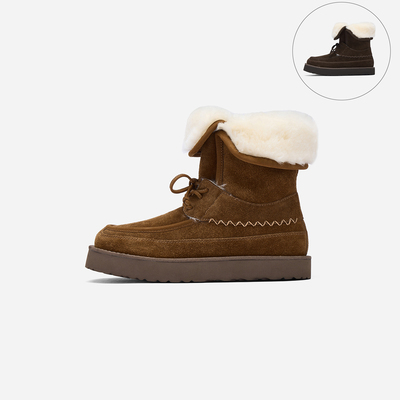 cotemp休闲羊毛中筒靴