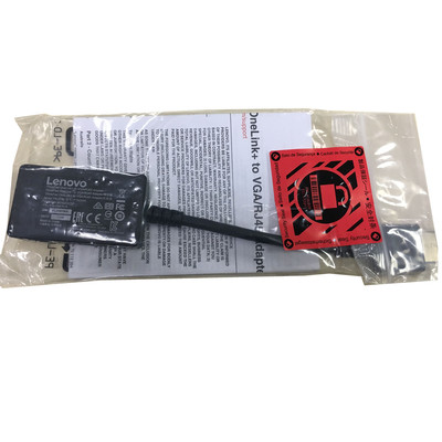 ThinkPad X1 new S2 S3 P40 onelink+转VGA RJ45网卡二合一接线