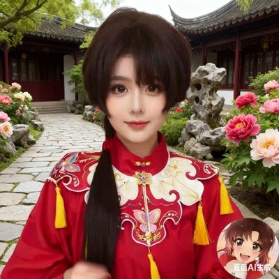 解雨臣小花幼年cos服套装