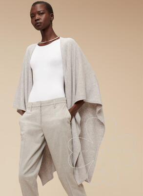 羊绒混纺中长裙法式羊毛衣