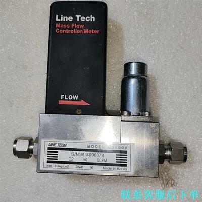 M3100V流量计LINE TECH，量程50SLM，气体氧议价
