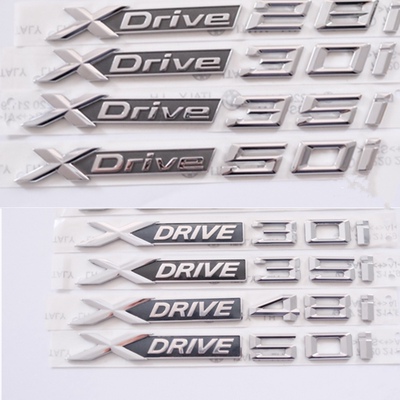 适用新老款宝马X1X2X3 X5 X4 X5 X6 XDRIVE 28I 30I 35I 门标侧标
