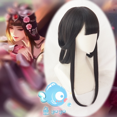 优质假发毛胚甄姬游园惊梦