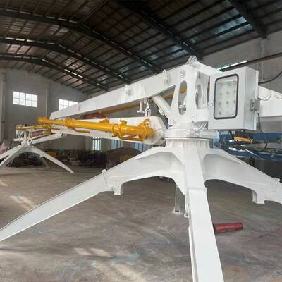 履带式液压布料机 HGY17米移动式轮式布料机concrete spider boom