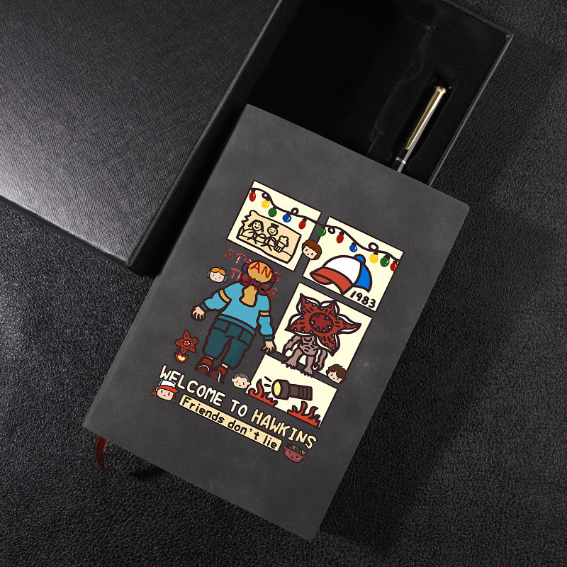 Stranger Things 怪奇物语 周边笔记本 学生日记本手账商务会议本