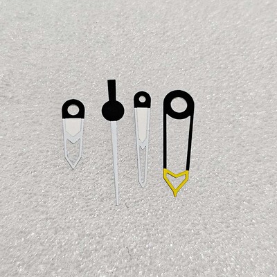 新款手表配件空心爱心表针绿夜光四针 适装NH35/34/36/4R/7S 机芯