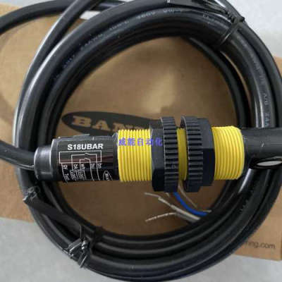 美国BANNER邦纳S18UBAR超音波液位感测器，料位卷径检测开关量输