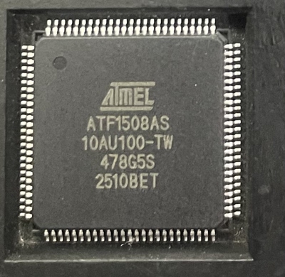 ATF1508AS-10AU100-TW 全新原装 ATMEL品牌 单片机芯片