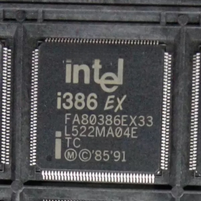 FA80386EX33 LQFP132 386系列微处理器芯片