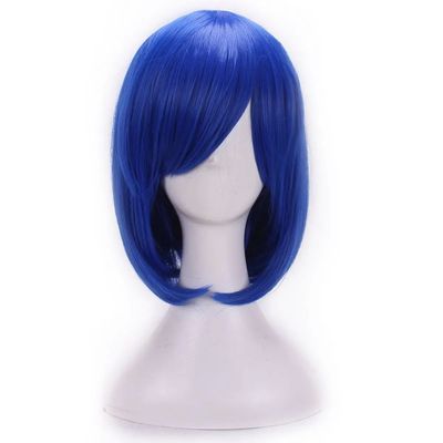 Women Short Straight Hair Wigs Women Synthetic 12 Inches Ani