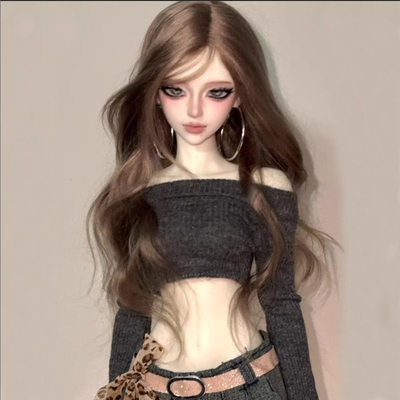 灰羽人形SD/BJD娃娃4分若青女娃