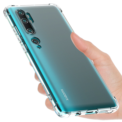 适用于小米CC9PRO手机壳透明防摔