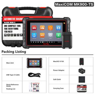 Autel MaxiCOM MK900-TS Wireless TPMS Diagnostic Scanner