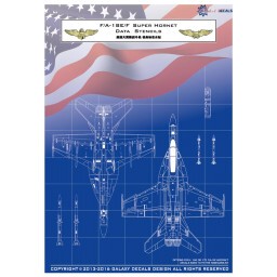 星河F/A-18E/F超级大黄蜂水贴