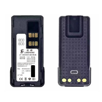 LF-8600DX对讲机XiR P8668i P8660i GP338D+ GP328D电池TYPE-C充