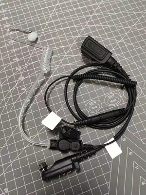 数字对讲机耳机PD660/PD600/680/608/X1E/X1P分体式空气导管耳机