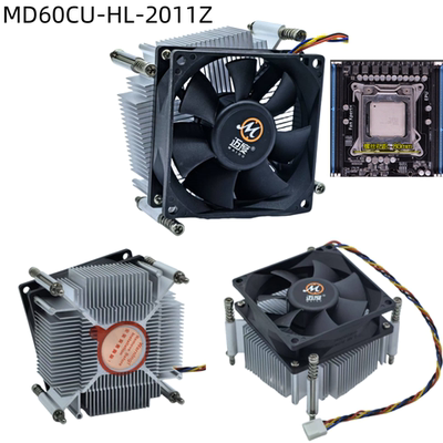 迈度MD60CU-2011Z散热器115X 1700 1366铜芯散热器涡轮风扇X79X99