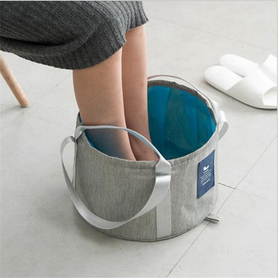 Folding footbath旅行可折叠洗脚盆多功能手提盛水容器洗脸盆鱼缸