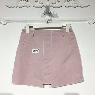 潮系列 8254S217 时尚短裙品牌女装折扣颦