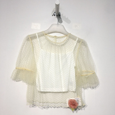 时尚上装两件套品牌女装折扣