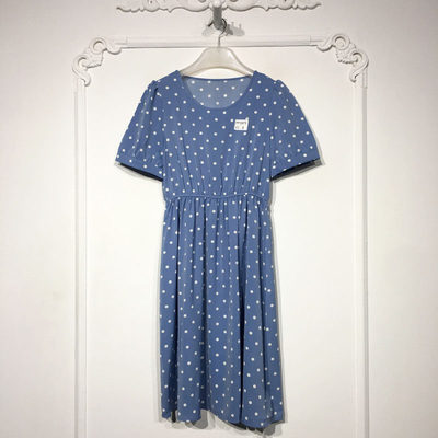 帛LY系列 PF12475 时尚连衣裙品牌女装折扣颦